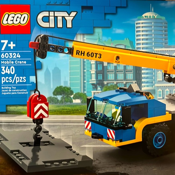Lego | Toys | Lego City Mobile Crane | Poshmark